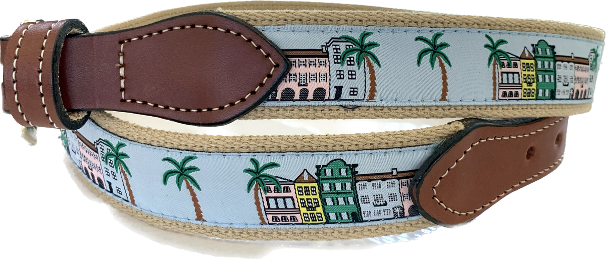 Belt Rainbow Row – Coastal Accessories; The Palmetto booth